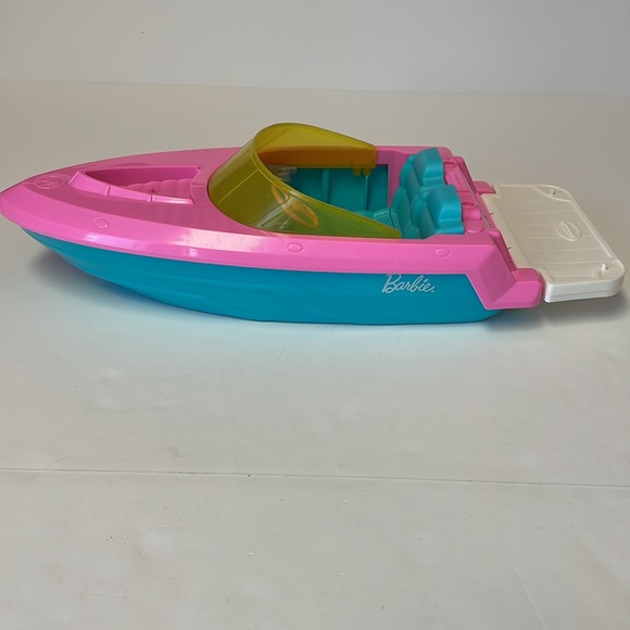 Barbie | Toys | Barbie Boat Mattel 220 Summer Doll Toy Water Vehicle ...